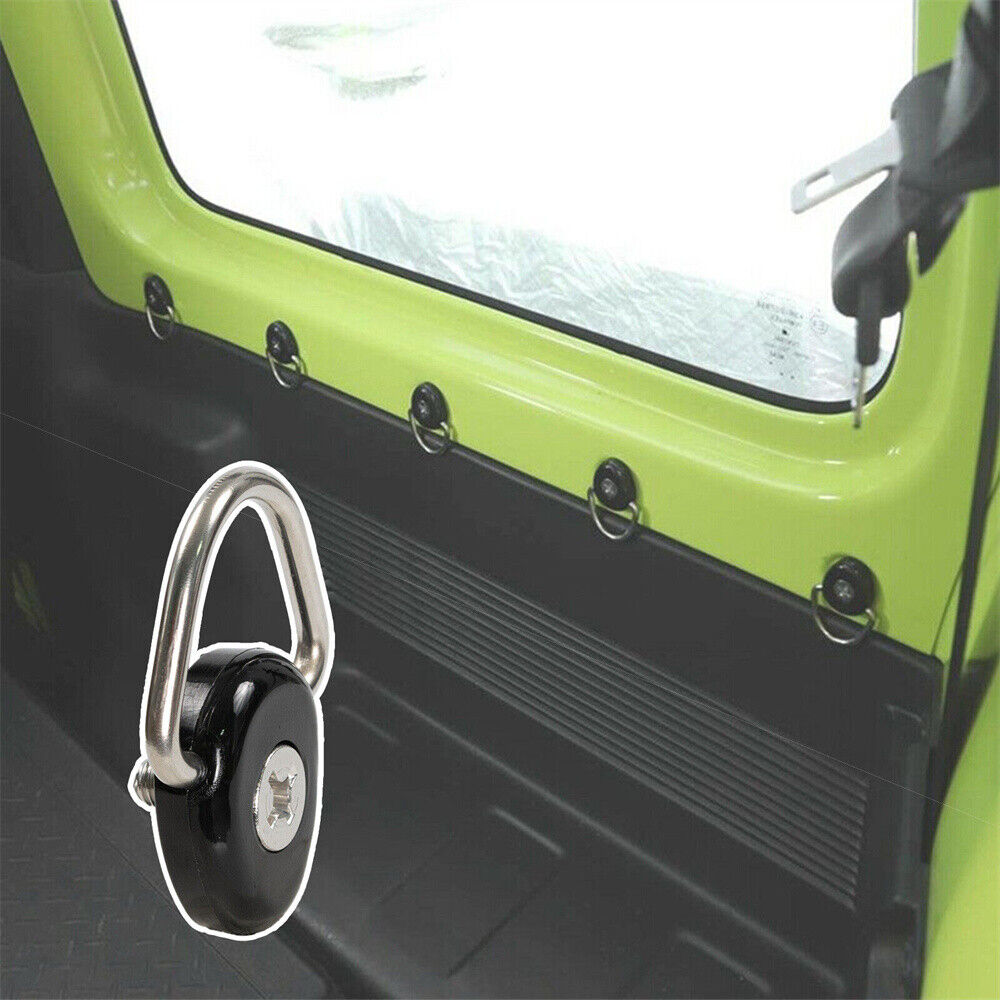 5x For Suzuki Jimny JB64 JB74 2019-22 Tie Down Anchors D-Ring Buckle S – QTWonline
