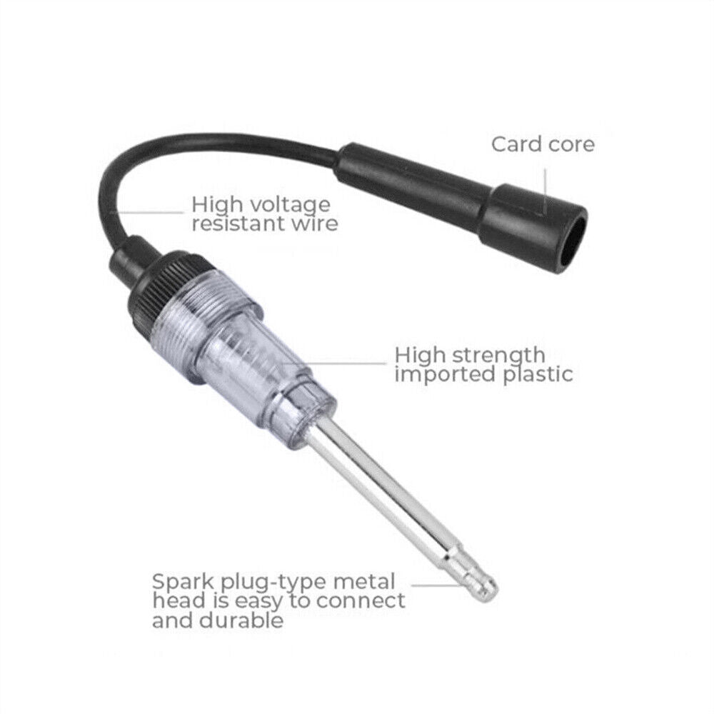 Spark Plug Tester Ignition System Coil Engine In Line Auto Diagnostic Qtwonline