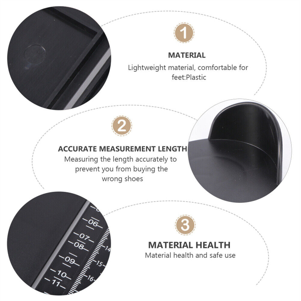 Kids Adults Foot Measuring Device Shoes Sizer Fitting Device Foot Meas ...