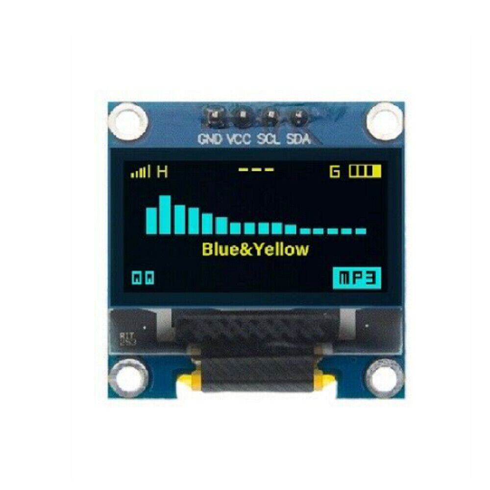 OLED Display 0.96" 128x64 I2C SSD1306 for Arduino Uno Mega 2560 for Re ...