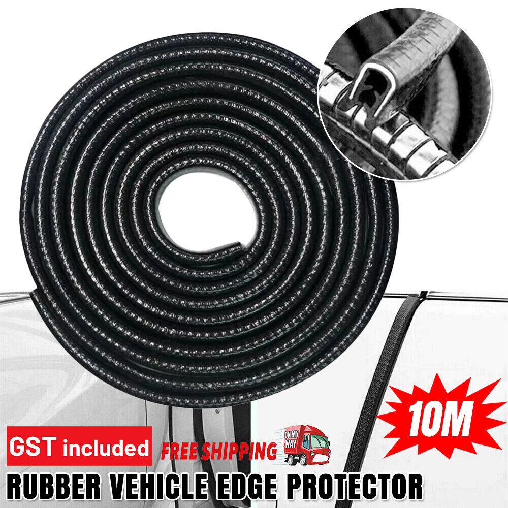 10M Rubber Pinch Weld Seal Strip Car Caravan Door Edge Vehicle Protect ...
