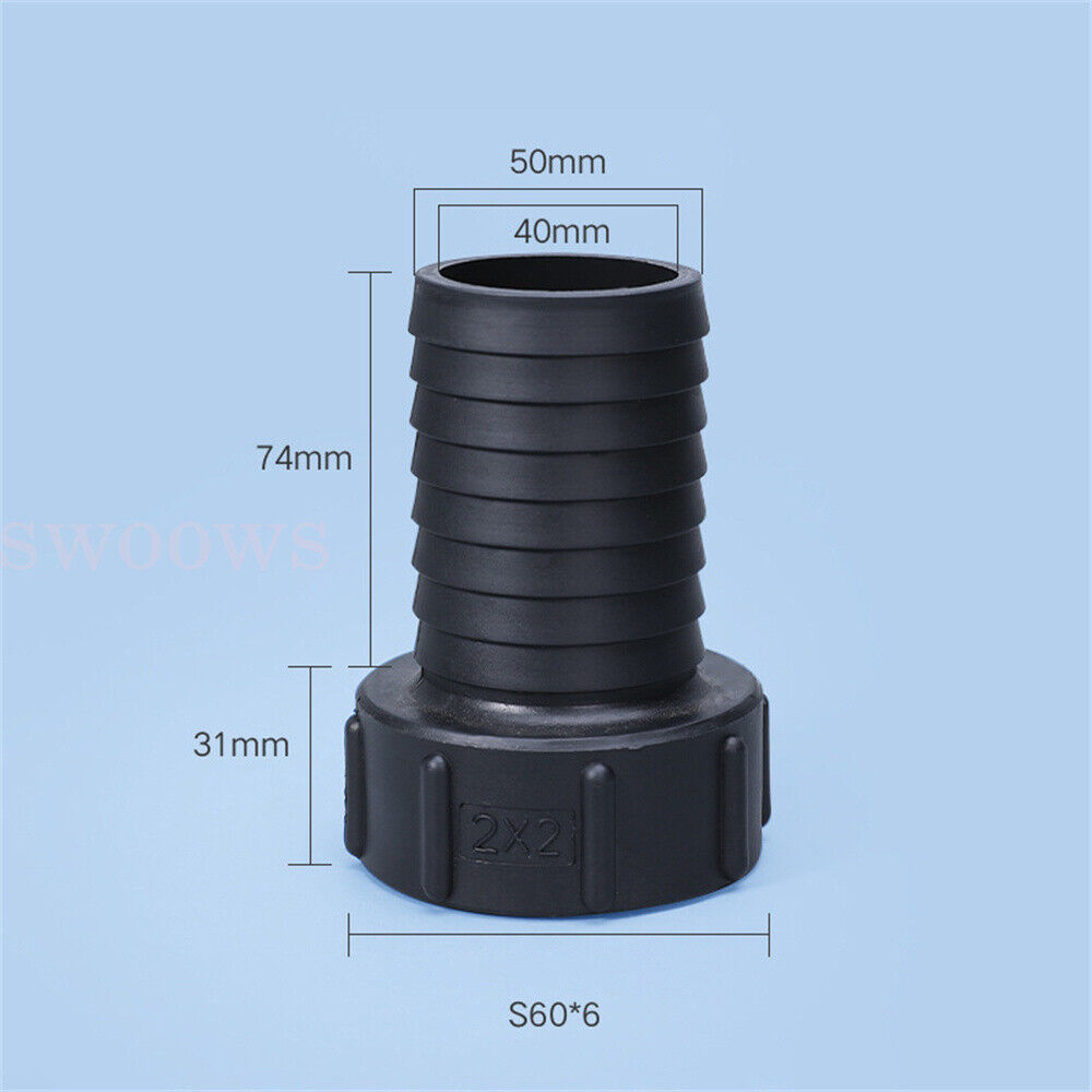 Tank Adapter Adaptor Connector Water Tank Outlet Connection Fitting To ...