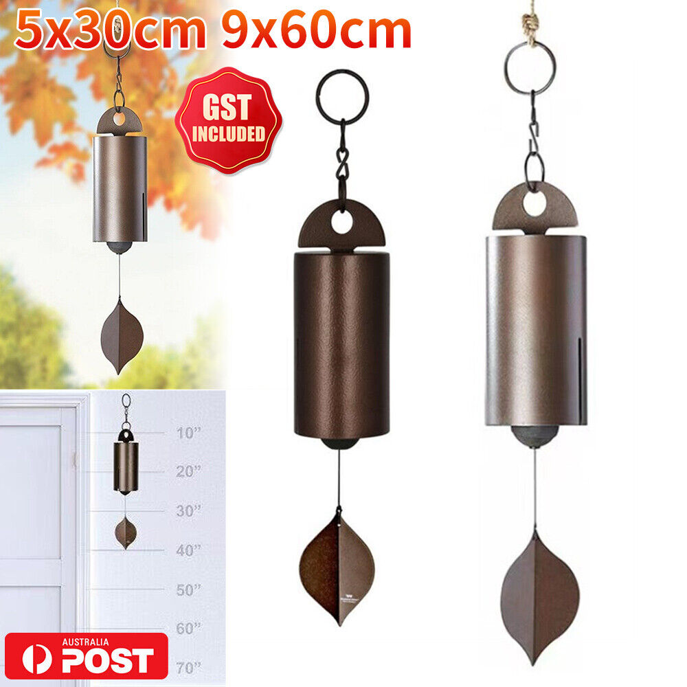 Large The Deep Resonance Serenity Bell Large Retro Wind Chimes Bell Wi ...