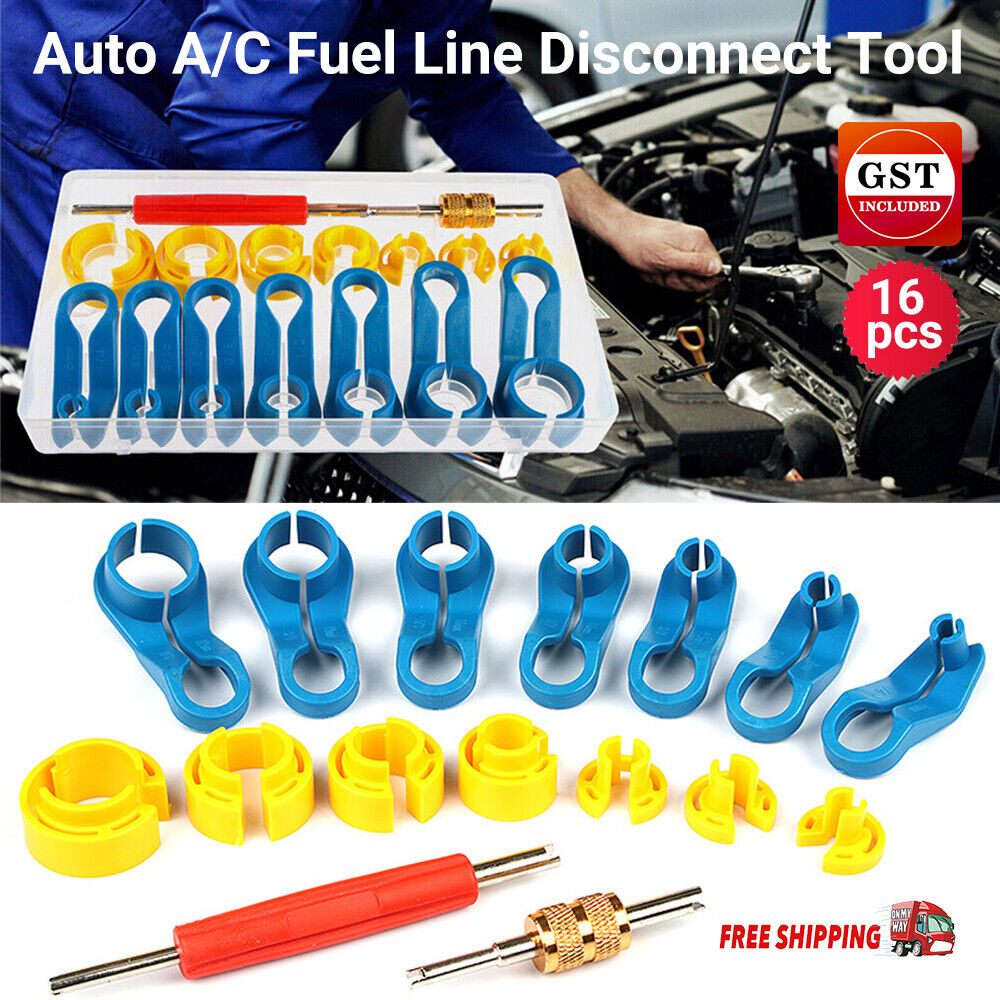 16/32x Car A/C Line Disconnect Tool Fuel Line Removal Tools Replacemen ...