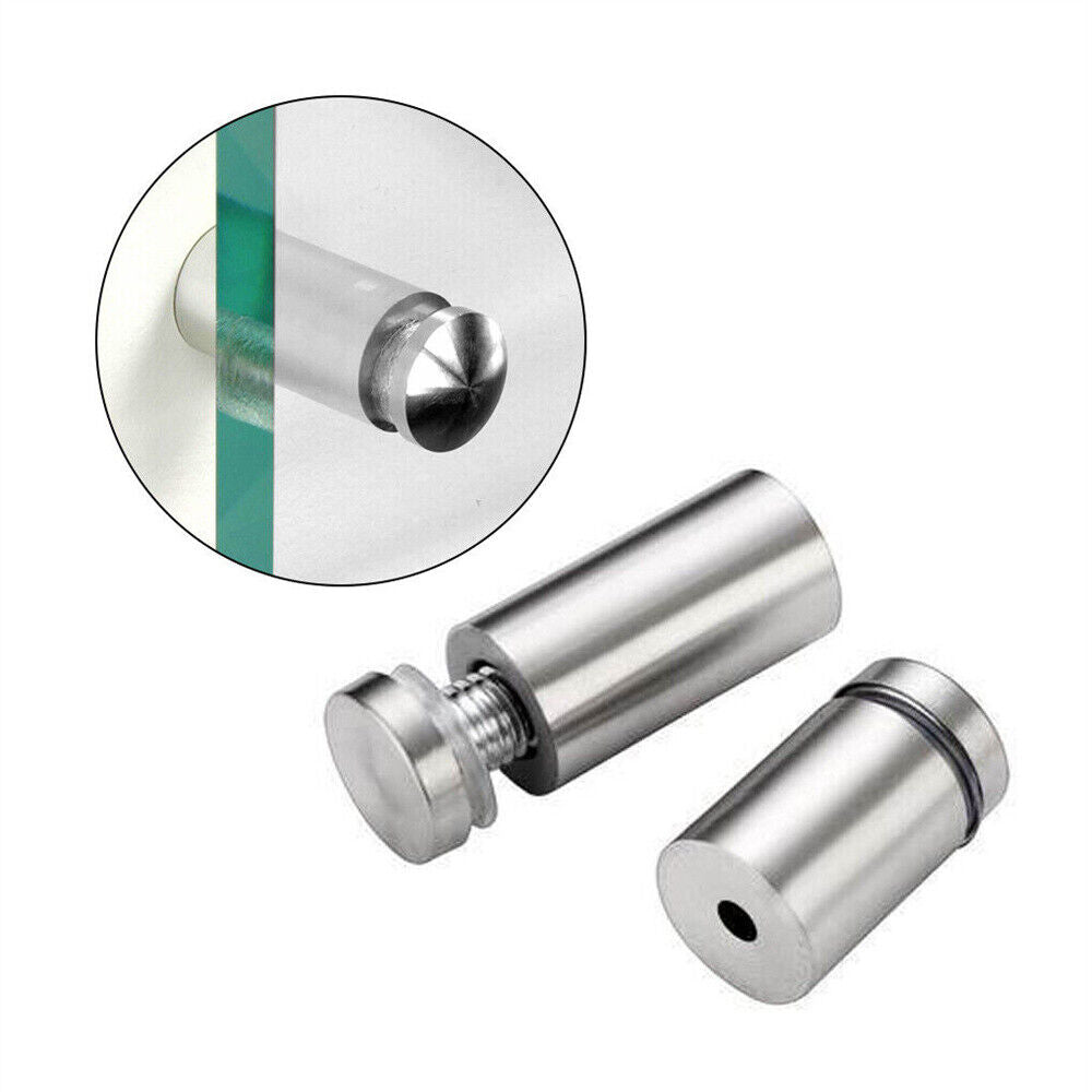 10-20x Stainless Stand off Bolts Mount Standoff Sign Advertisement Fix ...