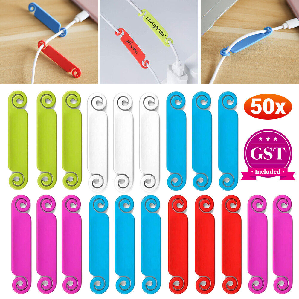 50PCS Network Marker Identification Tags Fiber Organizers Stickers Cab ...