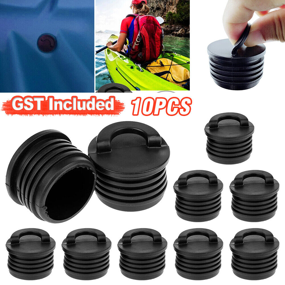 10PCS Rubber Marine Scupper Plugs Drain Holes Stopper Bungs for Kayak ...