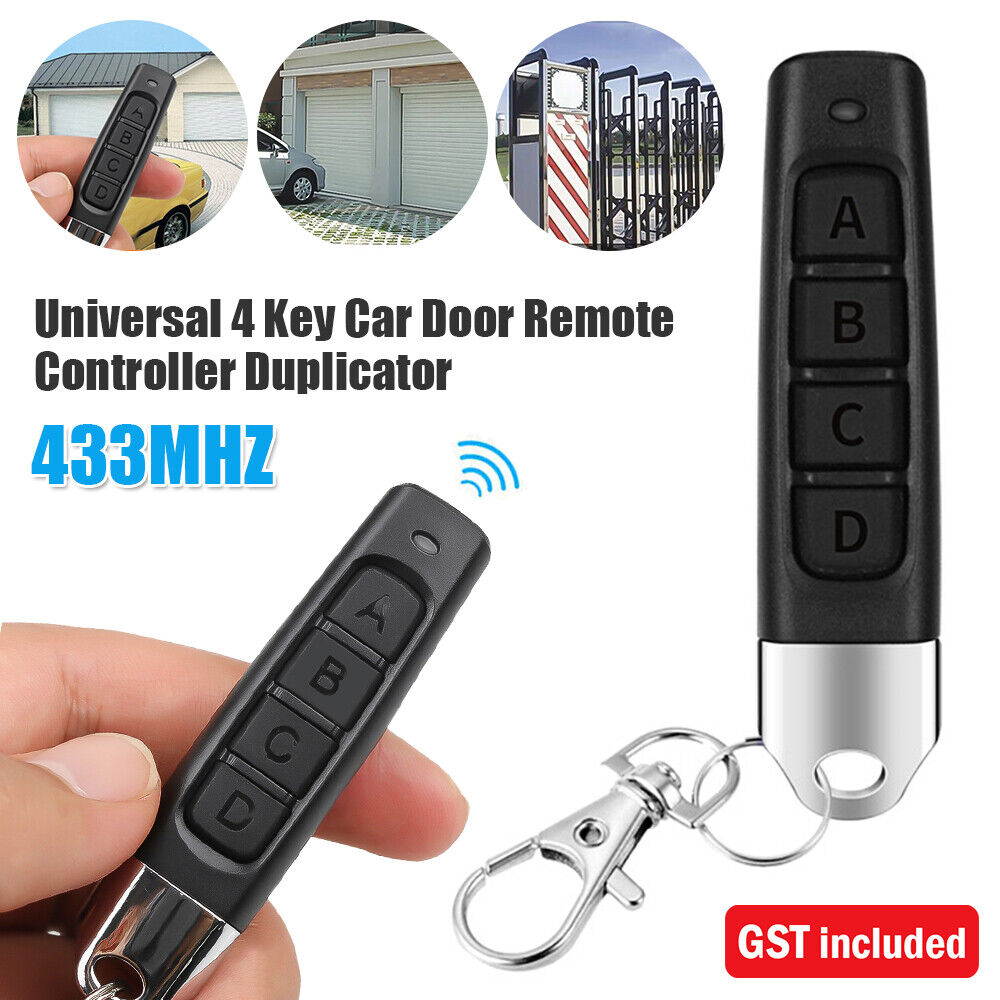 Universal 4 Key Car Door Duplicator Remote Controller Electric Gate Ke ...