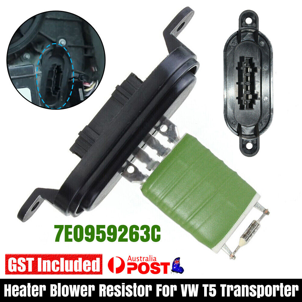 Heater Blower Fan Motor Resistor For VW T5 Transporter TOUAREG AMAROK ...