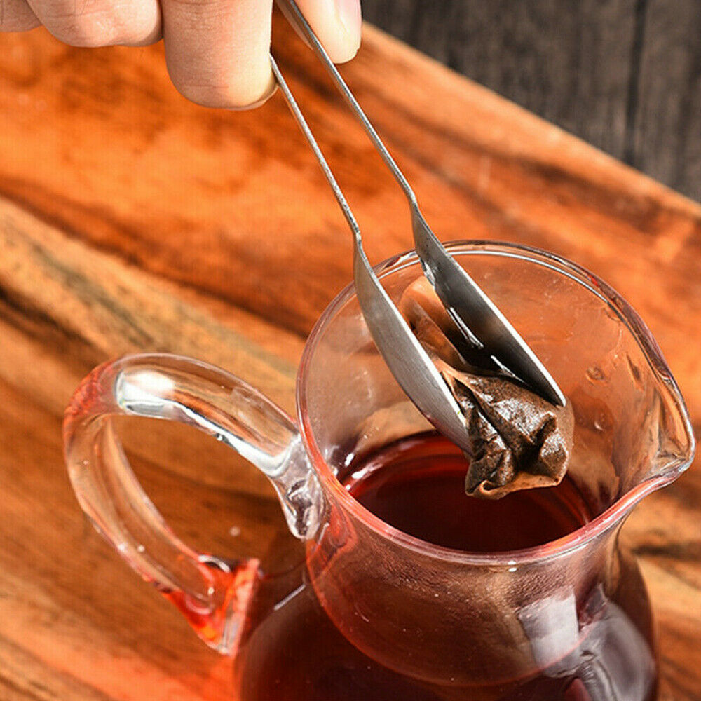 Tool Tea Bag Drying Decorative Kitchen Stainless Steel Teabag Squeezer ...