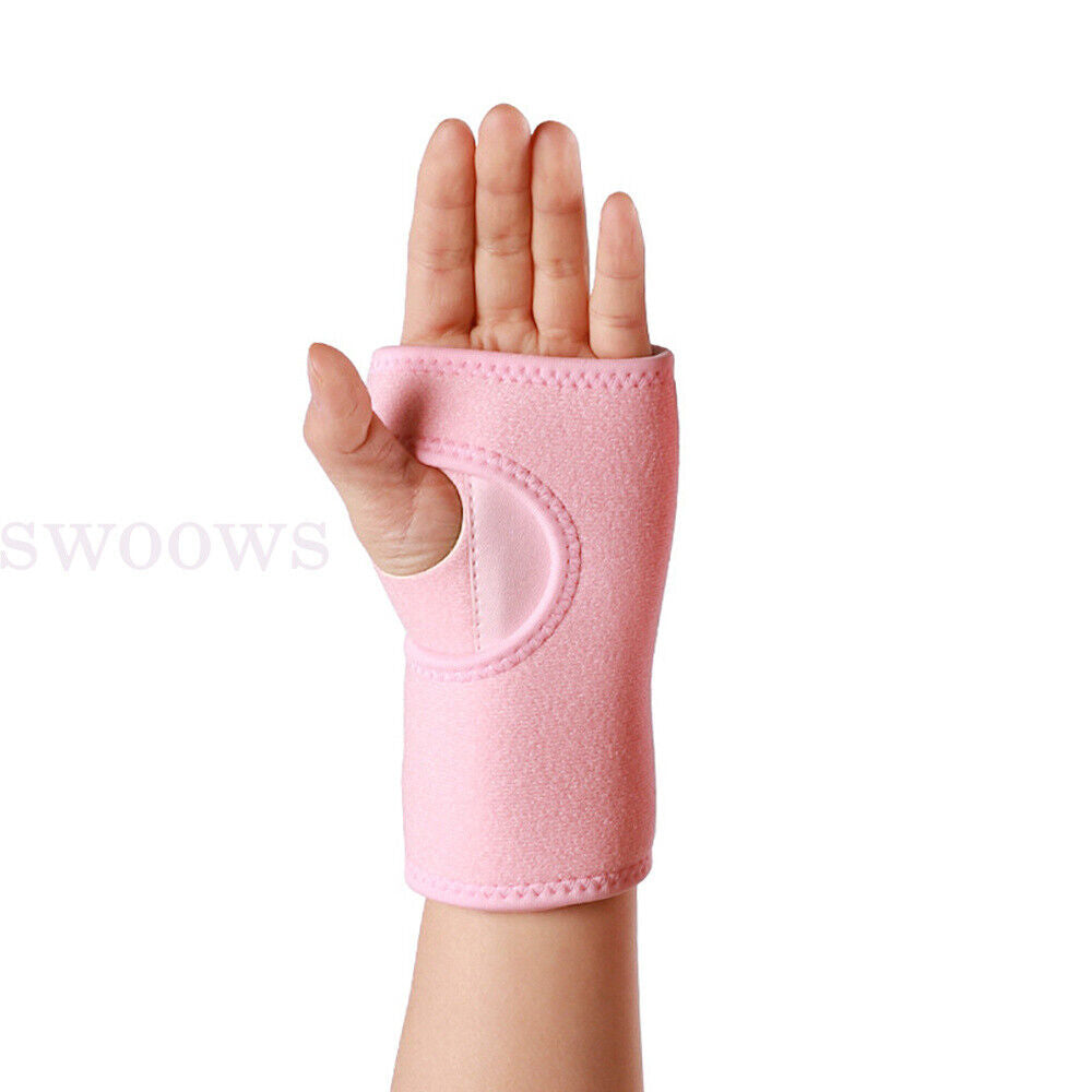 Wrist Support Hand Brace Band Carpal Gloves Tunnel Splint Arthritis Sp ...