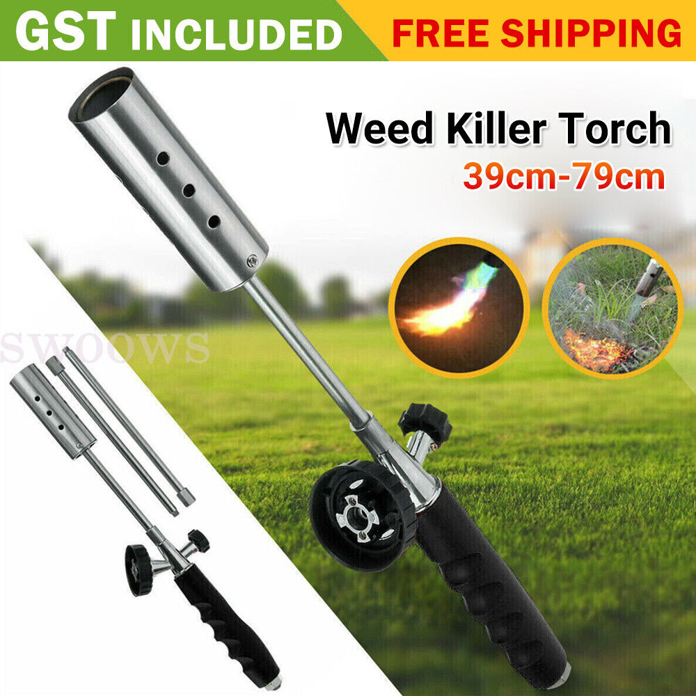 Weed Burner Killer Butane Gas Blowtorch Garden Torch Lighter Tool Wand ...