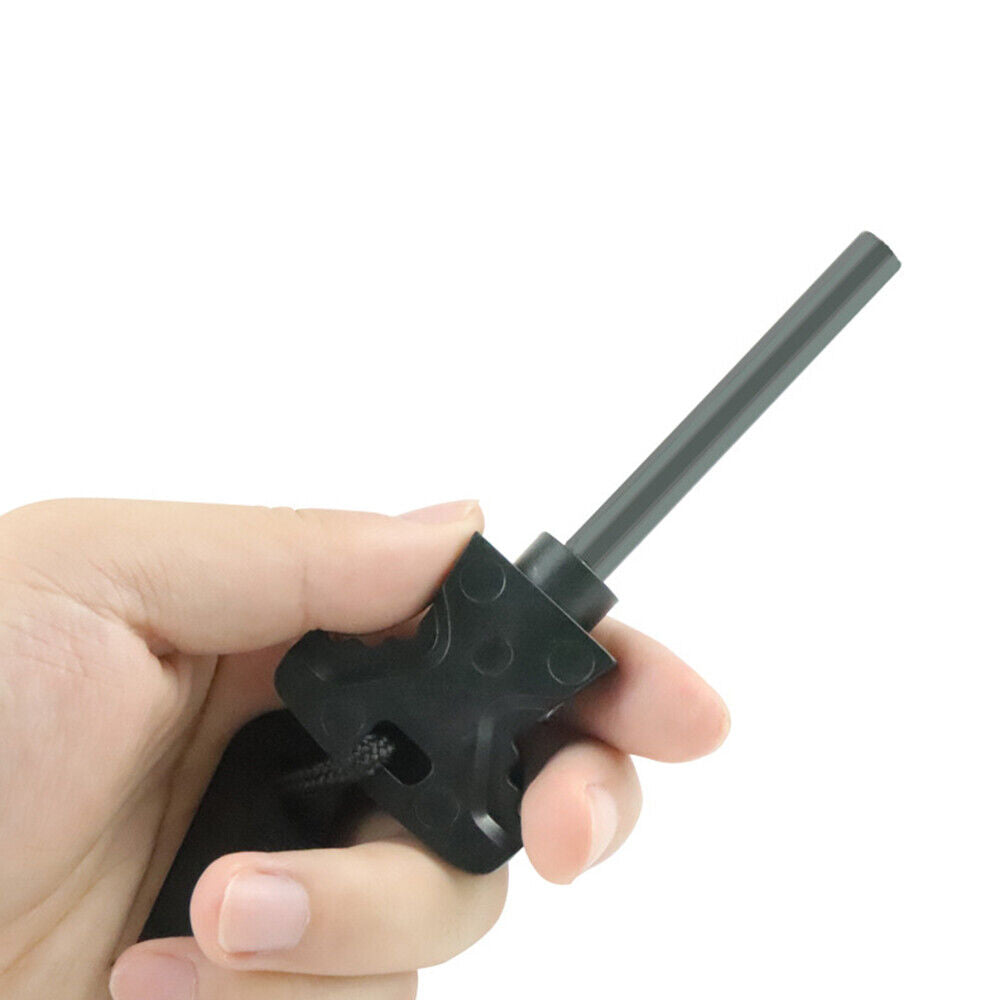 Magnesium Flint Rod Stone Fire Starter Lighter Emergency Survival AU ...